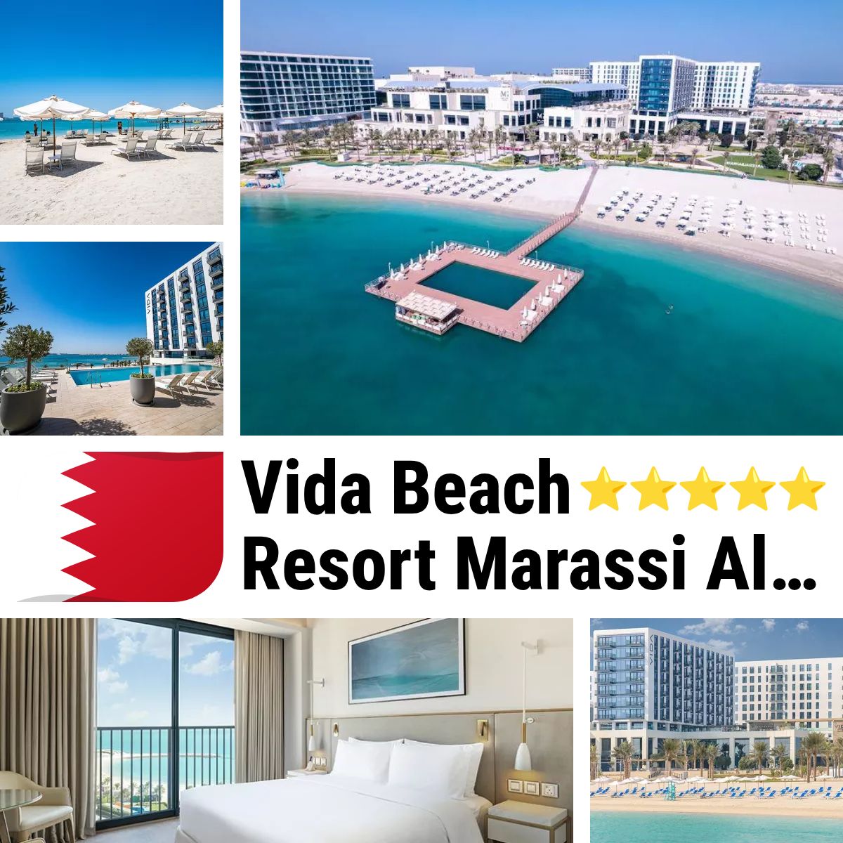 Vida Beach Resort Marassi Al Bahrain (5* Hotel) - Diyar Al Muharraq - Bahrajn - CK Hydrotour