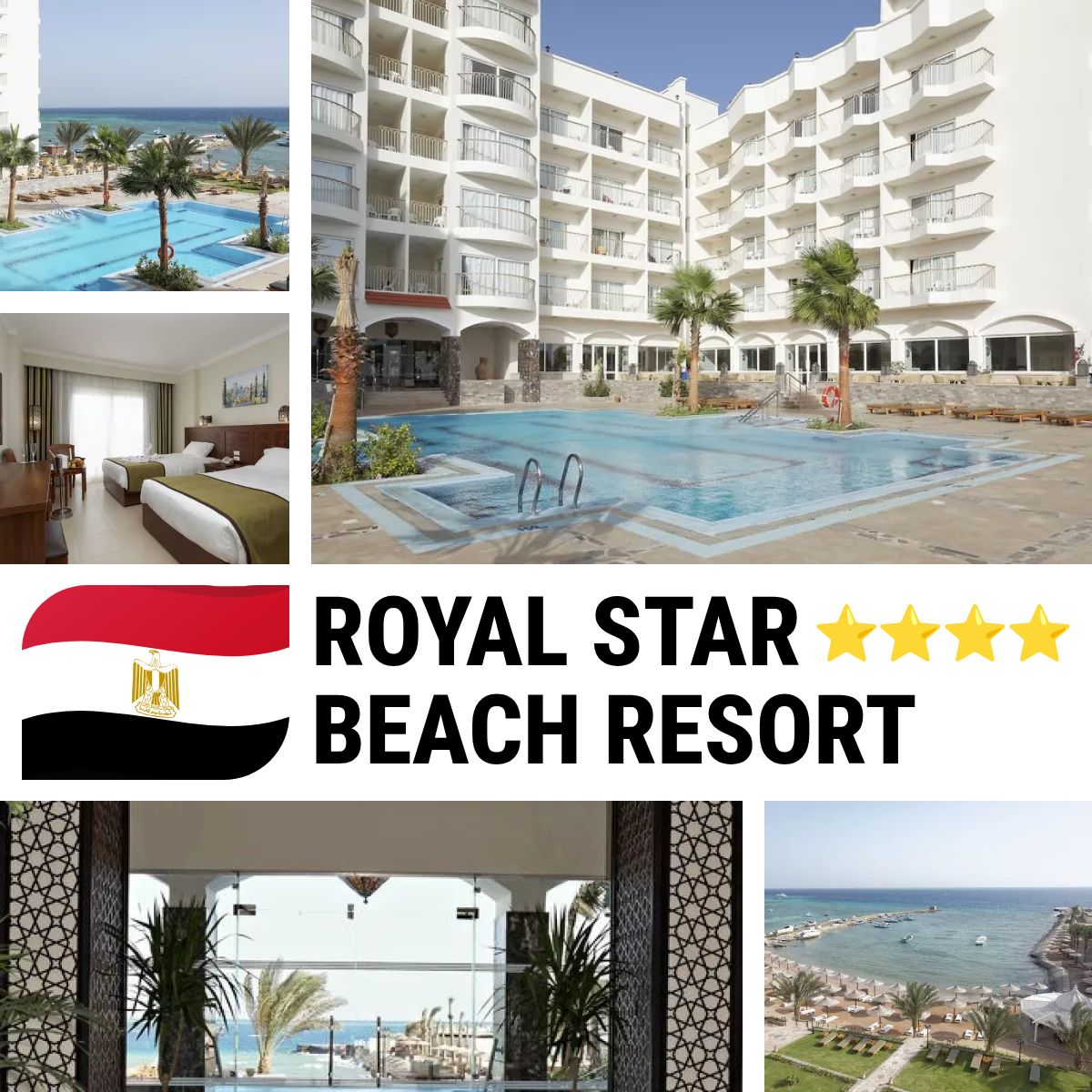 ROYAL STAR BEACH RESORT (4* Hotel) - Hurghada - Egypt - EG