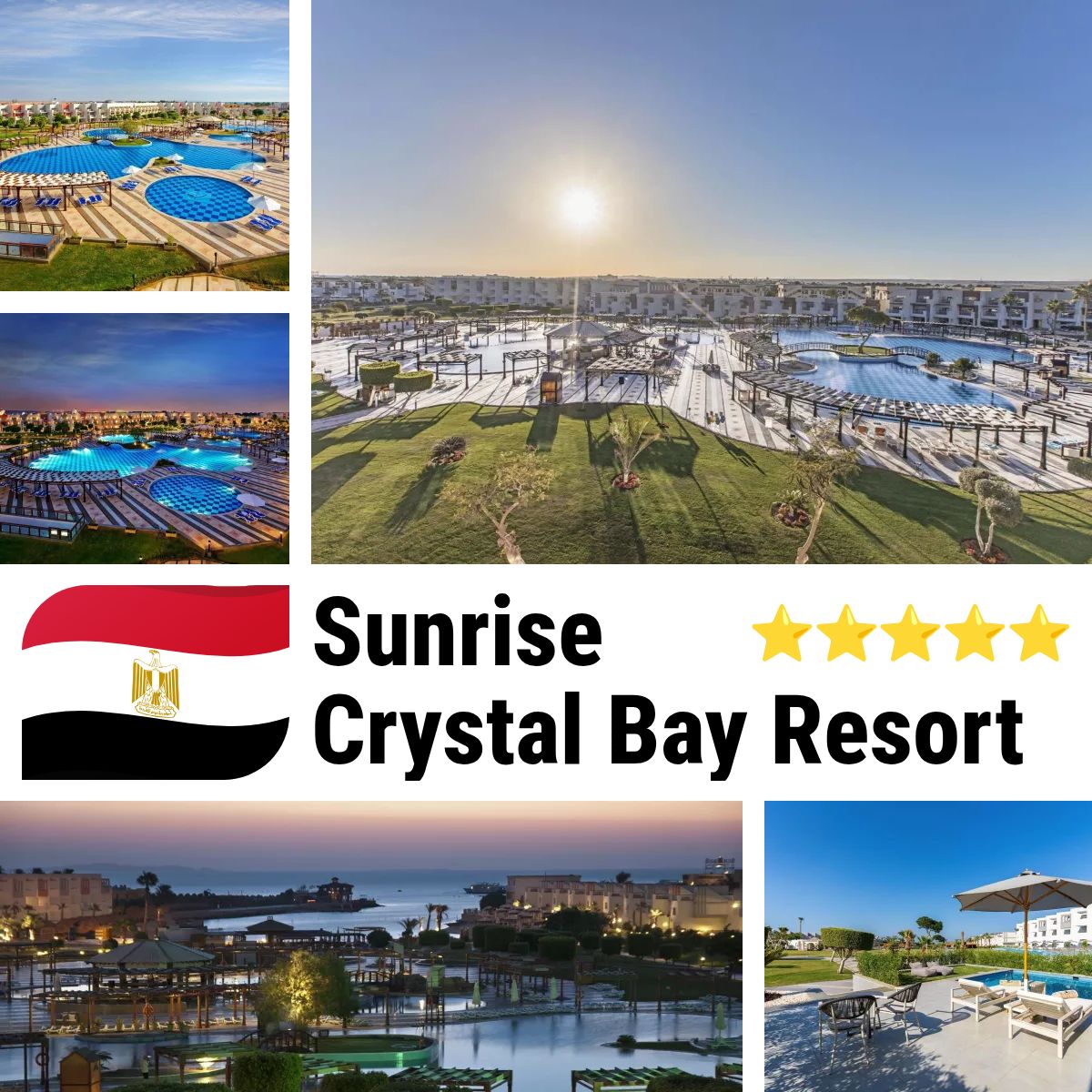 Sunrise Crystal Bay Resort (5* Hotel) - Hurghada - Egypt - EG