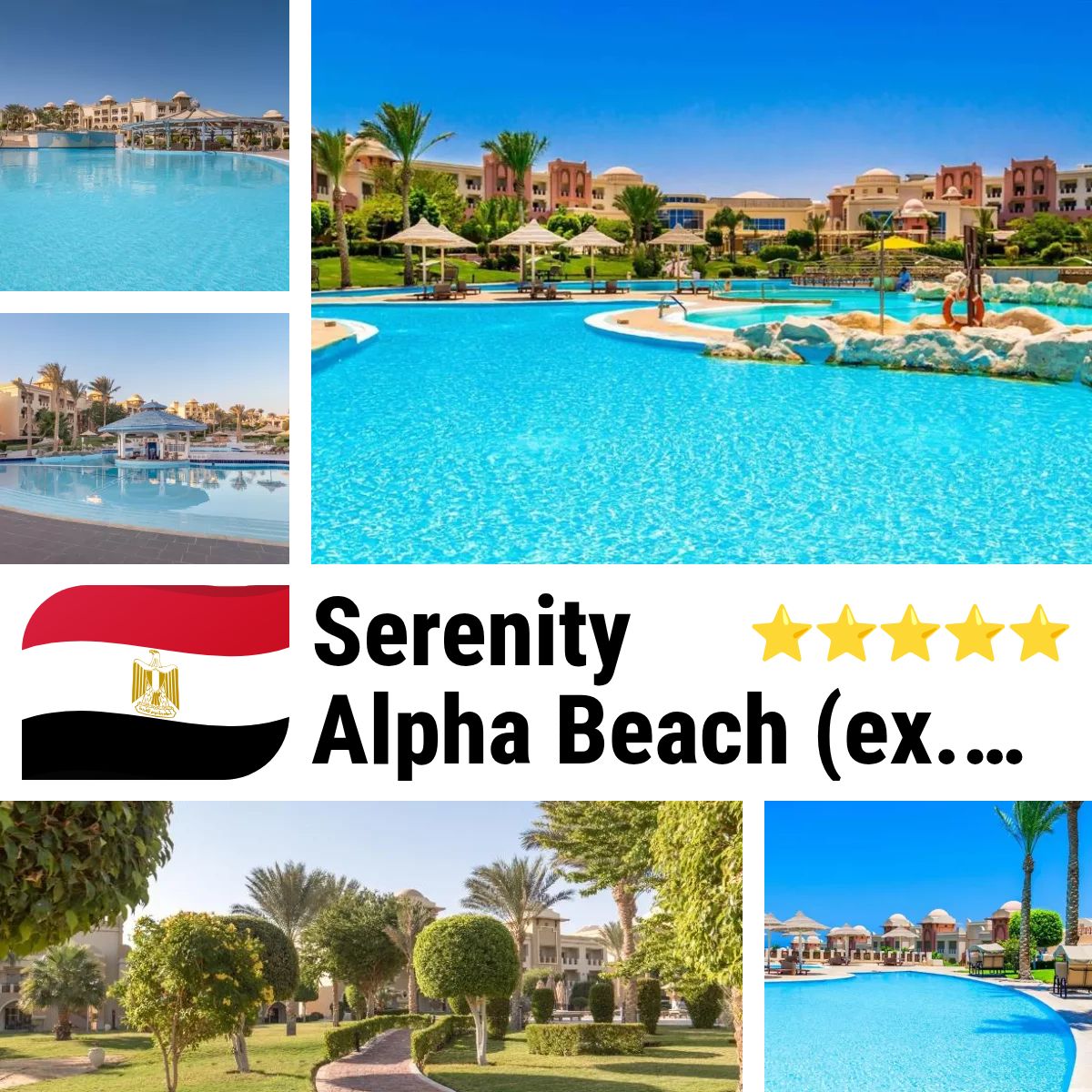 Serenity Alpha Beach (ex. Serenity Makadi Beach) (5* Hotel) - Makadi ...