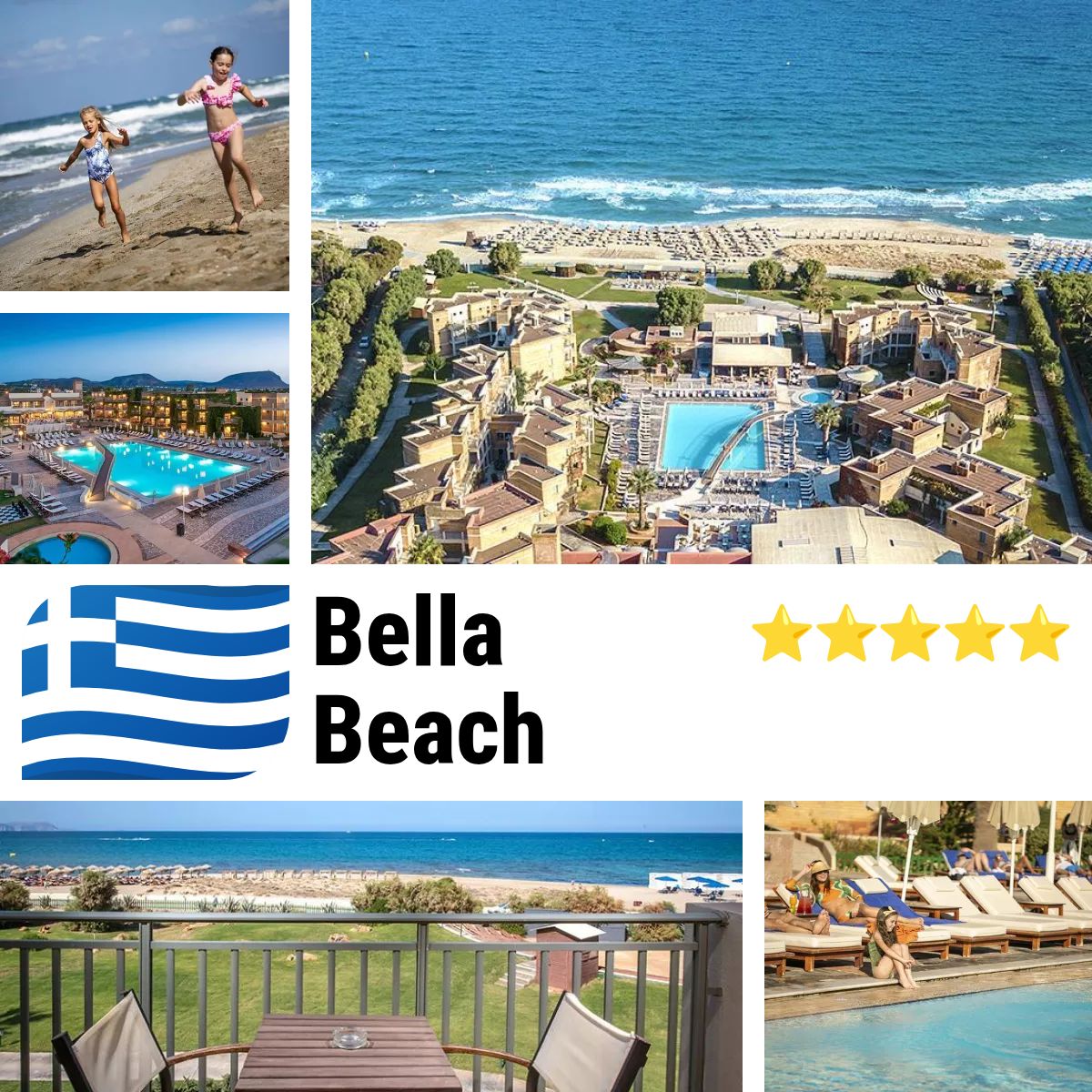 Bella Beach (5* Hotel) - Anissaras - Kréta - GR
