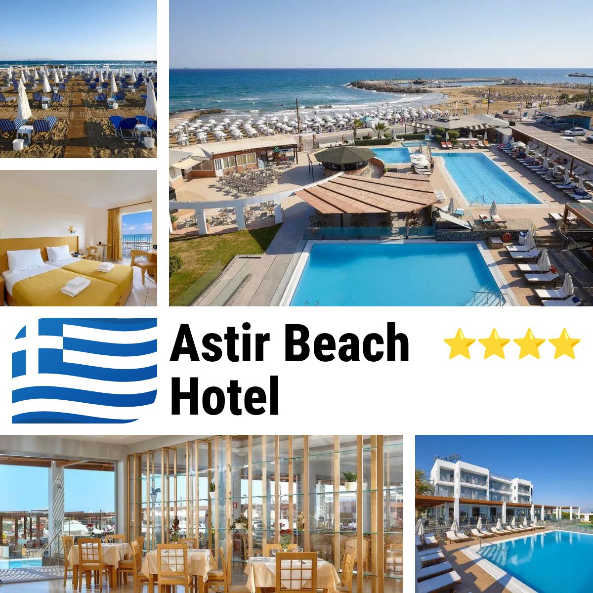 Astir Beach Hotel (4*) - Kato Gouves - Kréta - GR