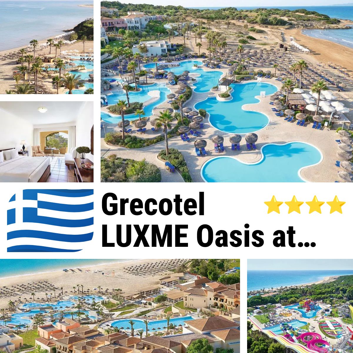 Grecotel LUXME Oasis at Riviera Olympia & Aqua Park (4* Hotel) - Kyllini - Peloponéz - GR