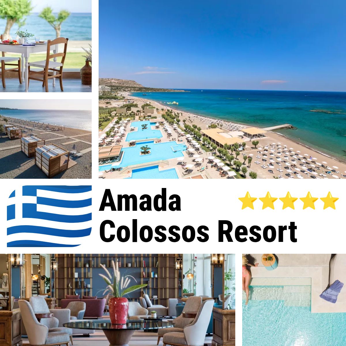 Amada Colossos Resort (5* Hotel) - Faliraki - Rhodos - GR