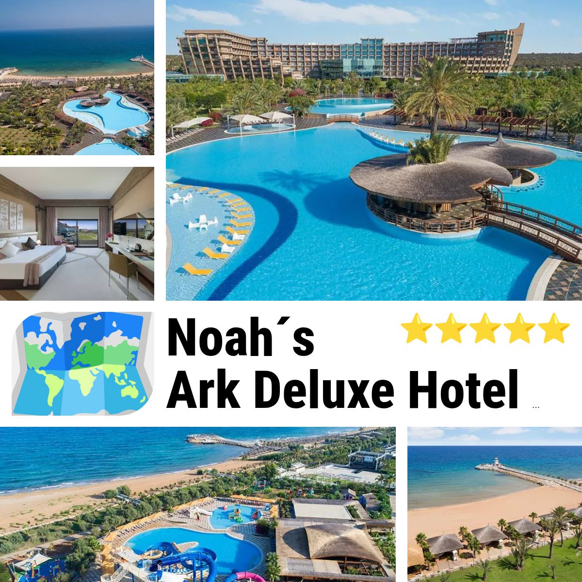 Noah´s Ark Deluxe Hotel & Spa (5*) - Bafra - Severný Cyprus
