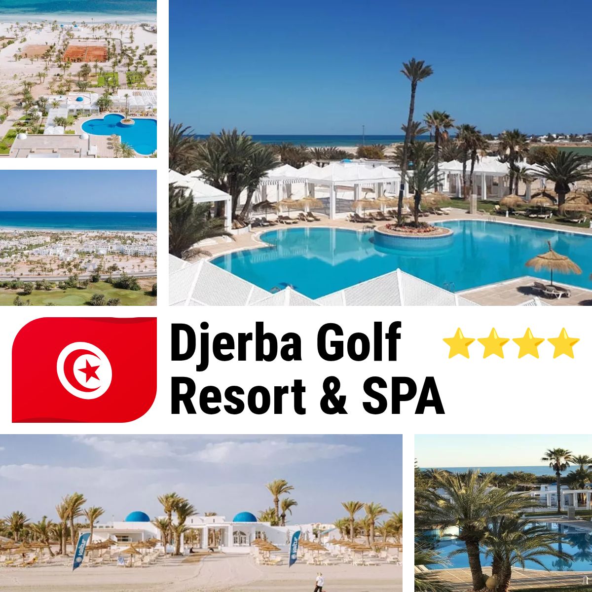 Djerba Golf Resort & SPA (4* Hotel) - Midoun - Djerba - TN