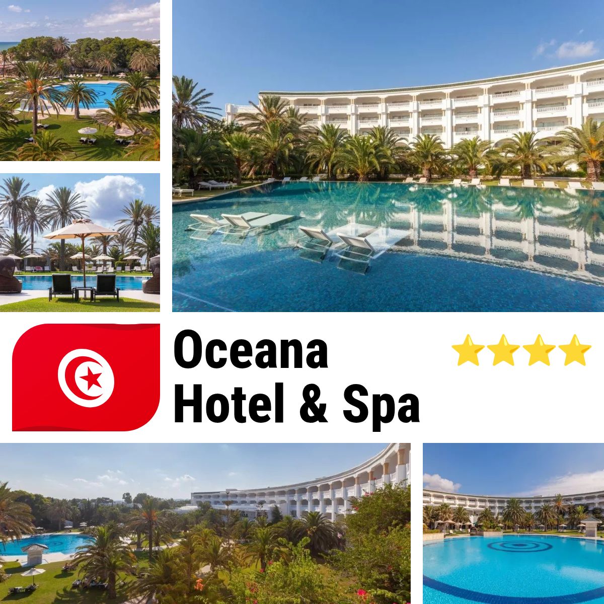Oceana Hotel & Spa (5*) - Hammamet - Tunisko - TN