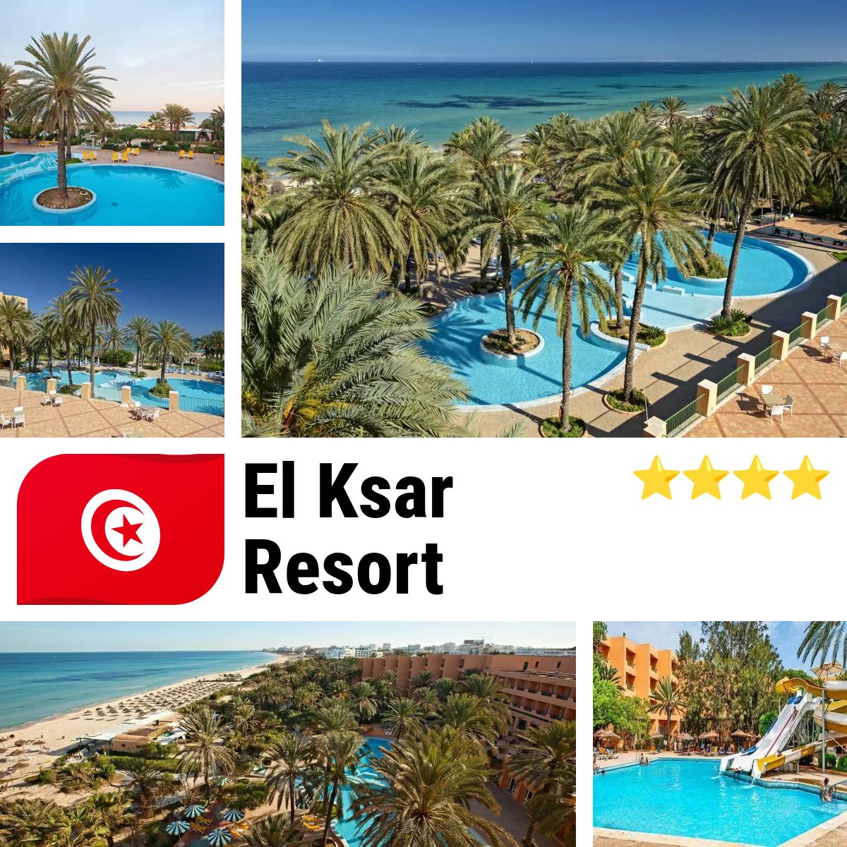 El Ksar Resort (4* Hotel) - Sousse - Tunisko - TN