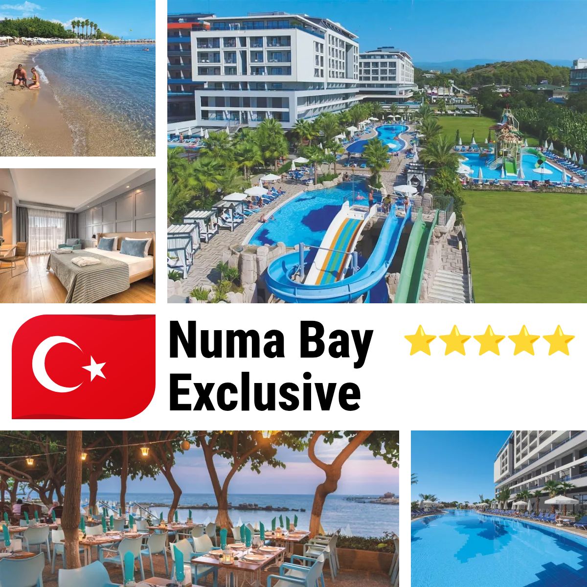 Numa Bay Exclusive (5* Hotel) - Avsallar - Alanya - TR