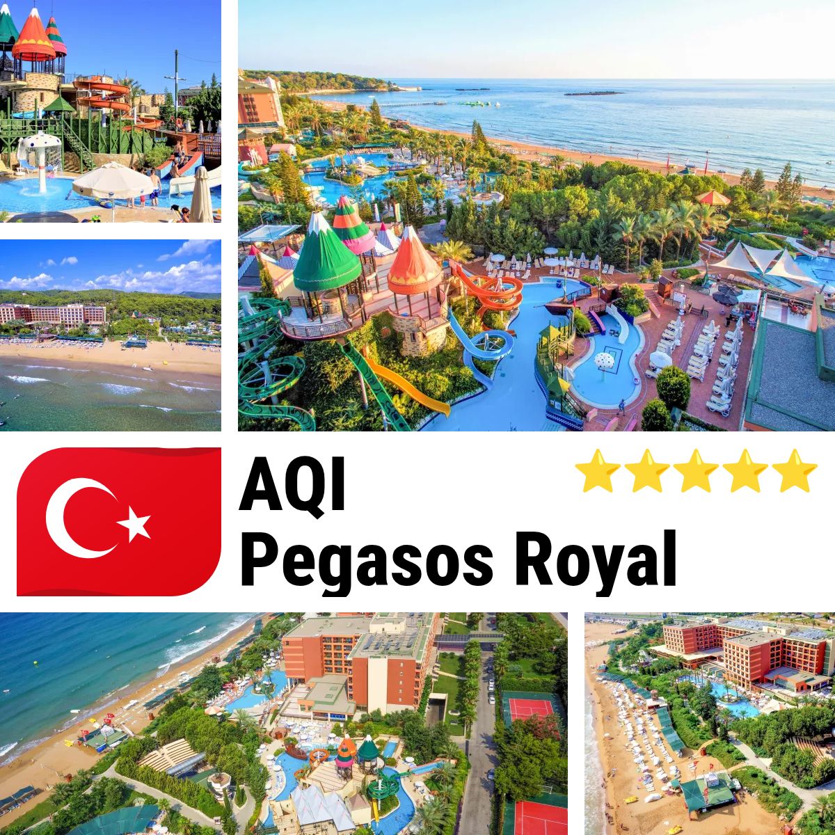 AQI Pegasos Royal (5* Hotel) - Incekum - Alanya - TR