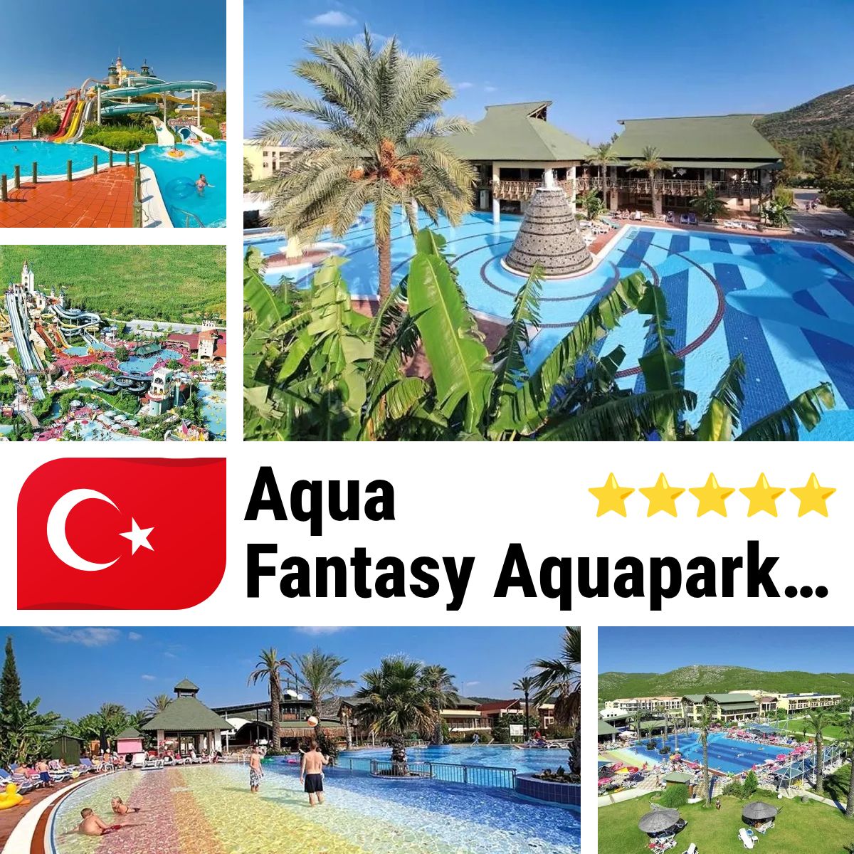 Aqua Fantasy Aquapark Hotel & Spa (5*) - Kusadasi - Egejská riviéra ...