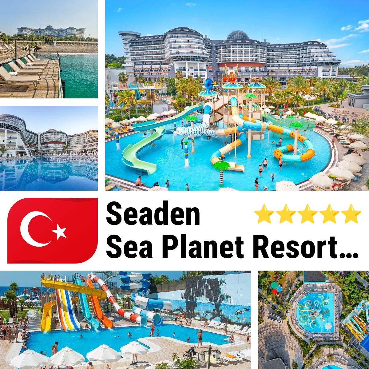 Seaden Sea Planet Resort & SPA (5* Hotel) - Kizilot - Side - TR