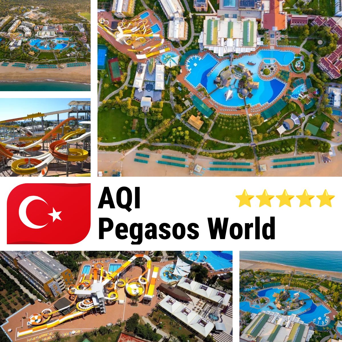 AQI Pegasos World (4* Hotel) - Sorgun - Side - TR