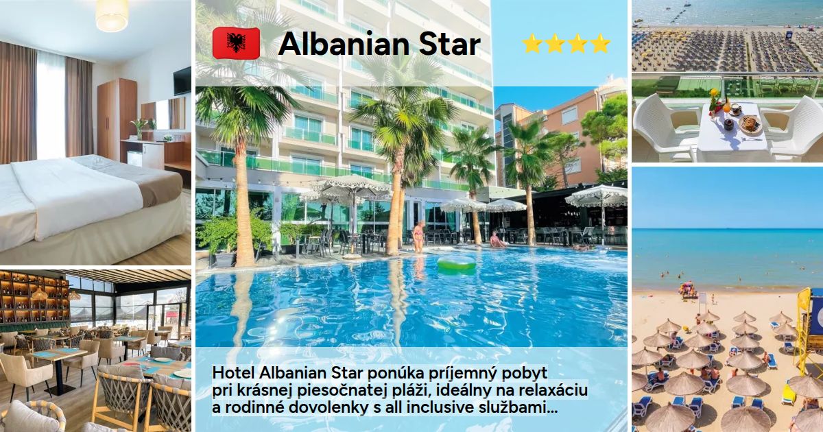 Albanian Star (4* Hotel) - Durres - Albánsko - AL