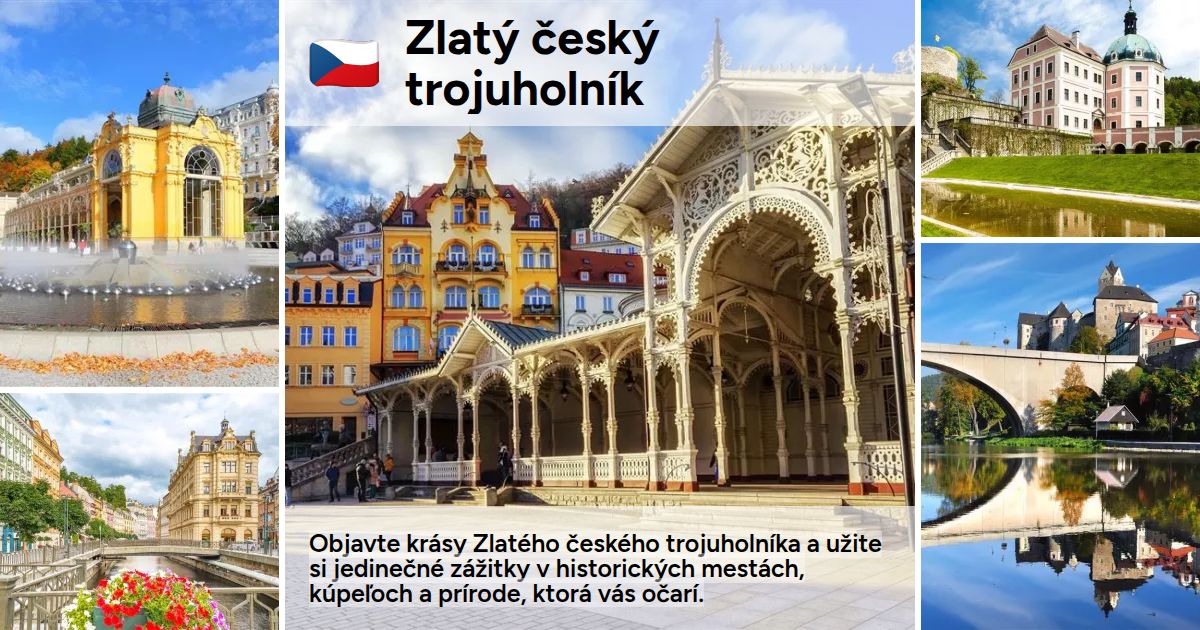 Zlatý český trojuholník - Česká republika - CZ