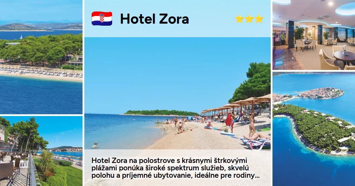 Hotel Zora (3*) - Primošten - Severná Dalmácia - HR