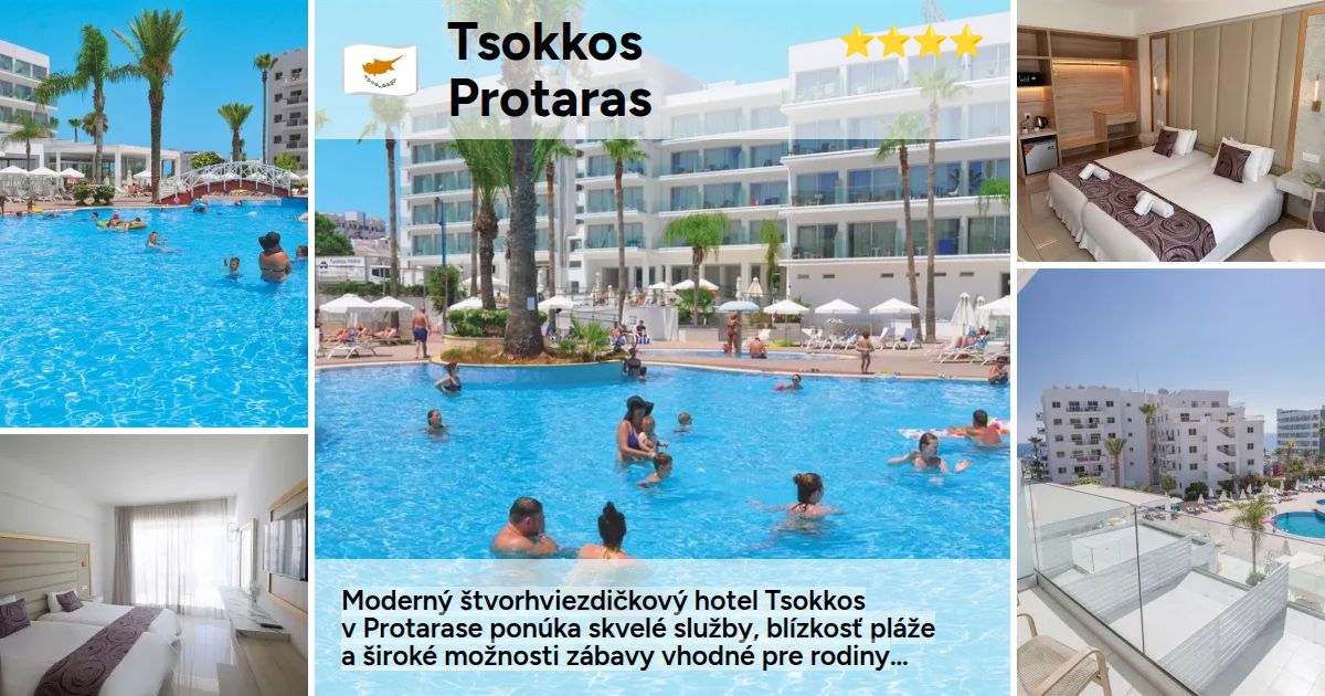 Tsokkos Protaras (4* Hotel) - Protaras - Južný Cyprus - CK Seneca Tours