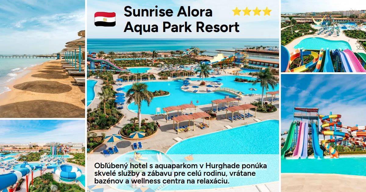 Sunrise Alora Aqua Park Resort (4* Hotel) - Hurghada - Egypt - CK ...