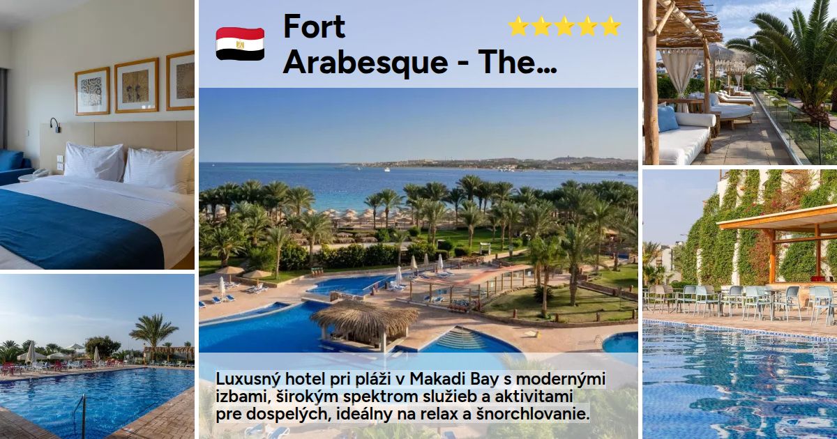 Fort Arabesque - The Beach Resort (4* Hotel) - Makadi Bay - Egypt - CK ...