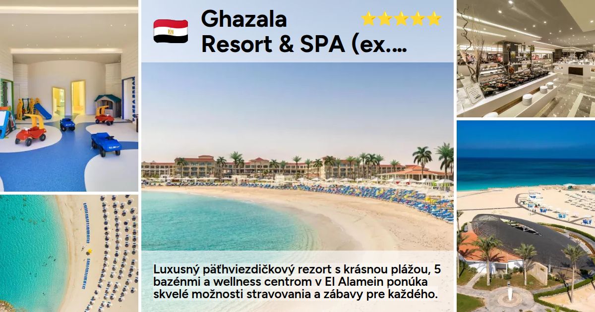 Ghazala Resort & SPA (ex. Rixos Alamein) (5* Hotel) - El Alamein ...