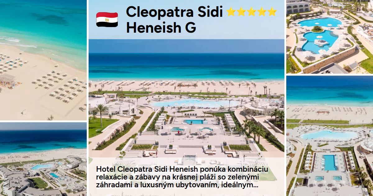 Cleopatra Sidi Heneish G (5* Hotel) - Marsa Matruh Airport - Marsa ...