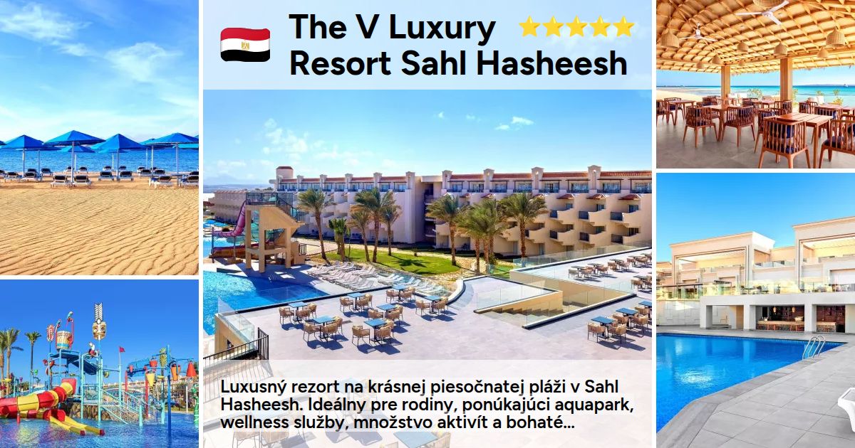 The V Luxury Resort Sahl Hasheesh (5* Hotel) - Sahl Hasheesh - Egypt - CK Solvex