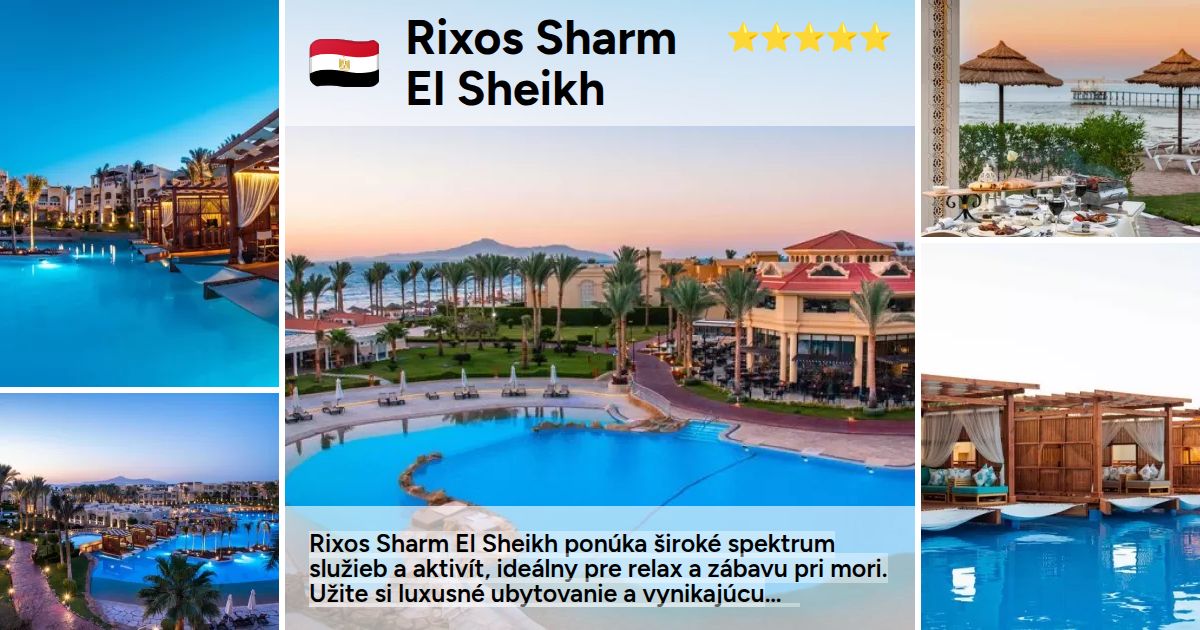Rixos Sharm El Sheikh (5* Hotel) - Sharm El Sheikh - Egypt - EG
