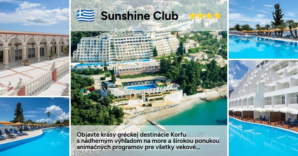 Sunshine Club (4* Hotel) - Nissaki - Korfu - CK Turancar
