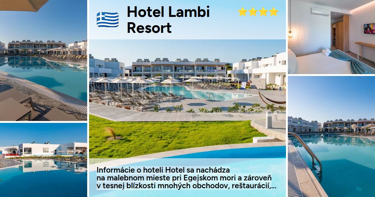 Hotel Lambi Resort (4*) - Lambi - Kos - GR