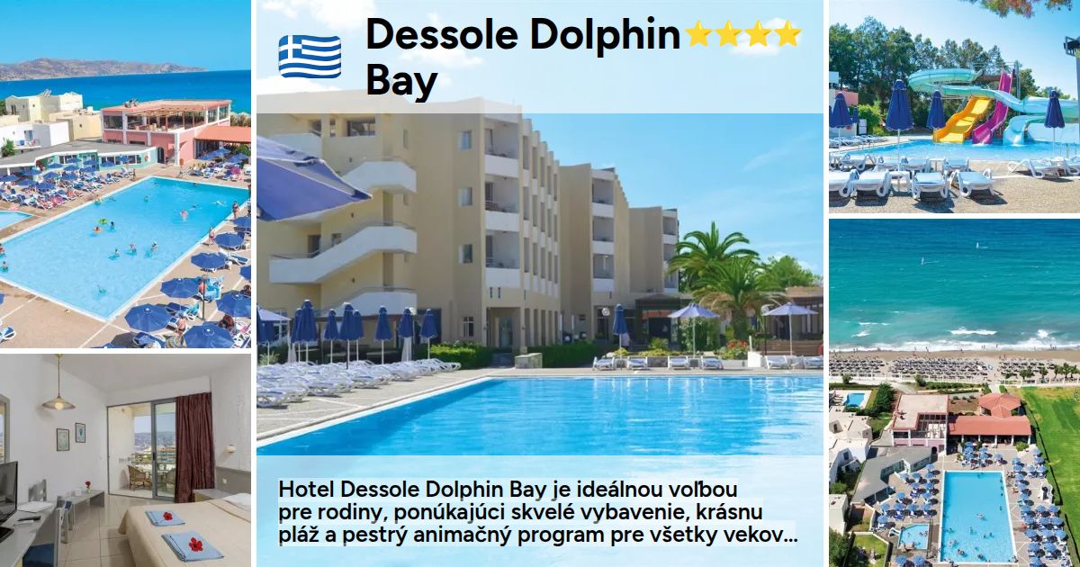 Dessole Dolphin Bay (4* Hotel) - Amoudara - Kréta - GR