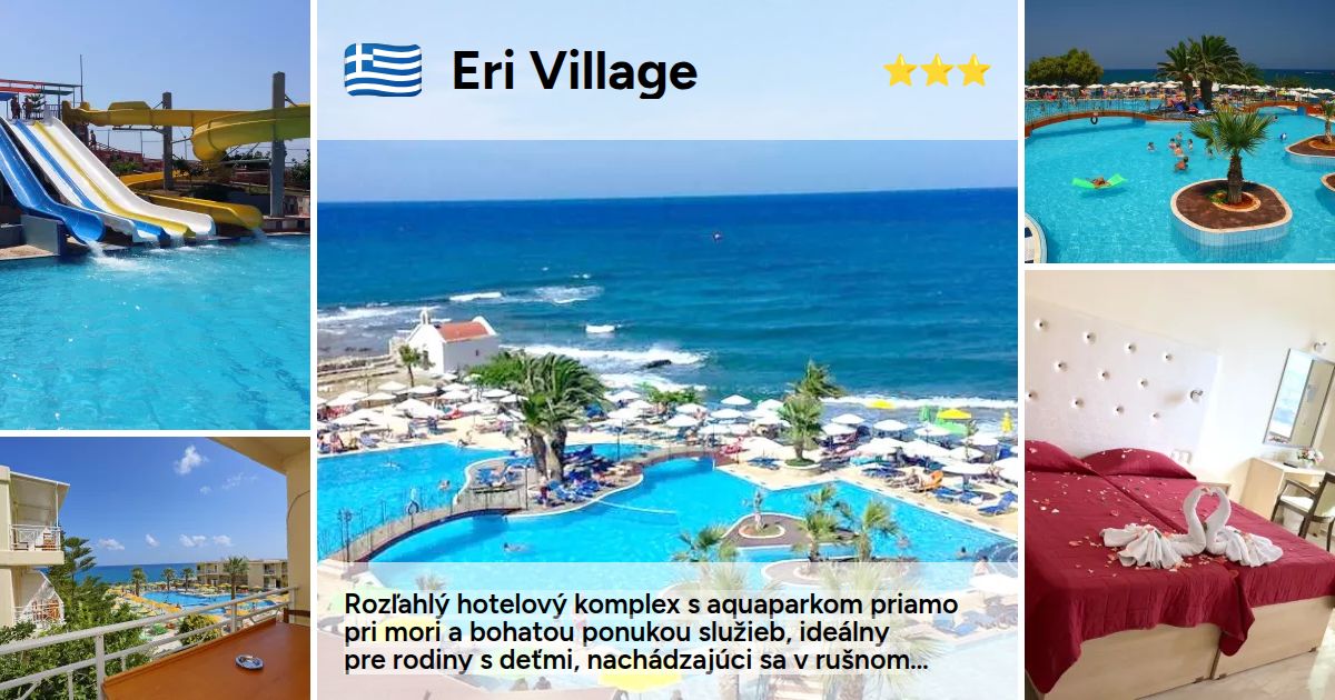 Eri Village - Hersonissos - Kréta - CK Solvex