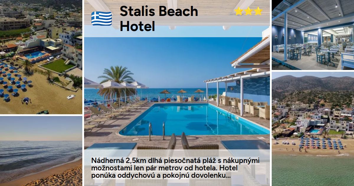 Stalis Beach Hotel (3*) - Stalis - Kréta - GR