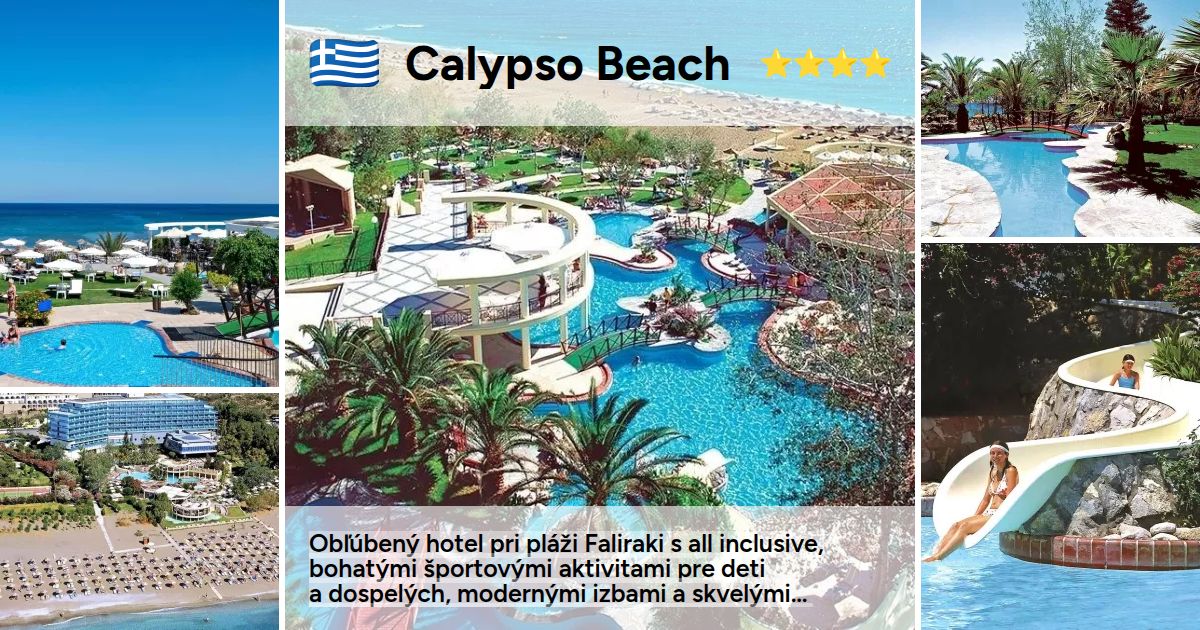 Calypso Beach (4* Hotel) - Faliraki - Rhodos - GR