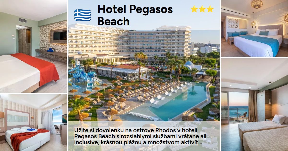 Hotel Pegasos Beach (5*) - Faliraki - Rhodos - GR