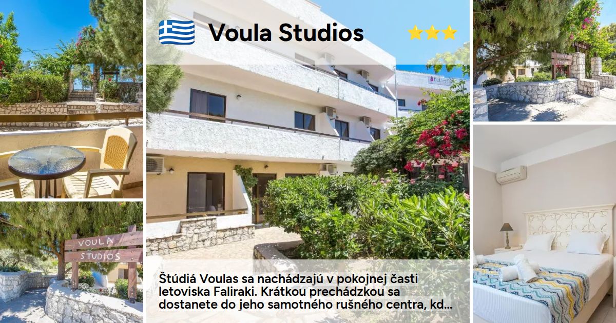 Voula Studios (3* Hotel) - Faliraki - Rhodos - GR