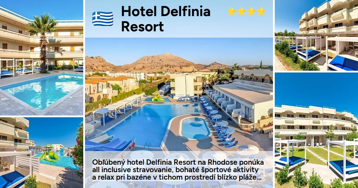 Hotel Delfinia Resort (4*) - Kolymbia - Rhodos - GR