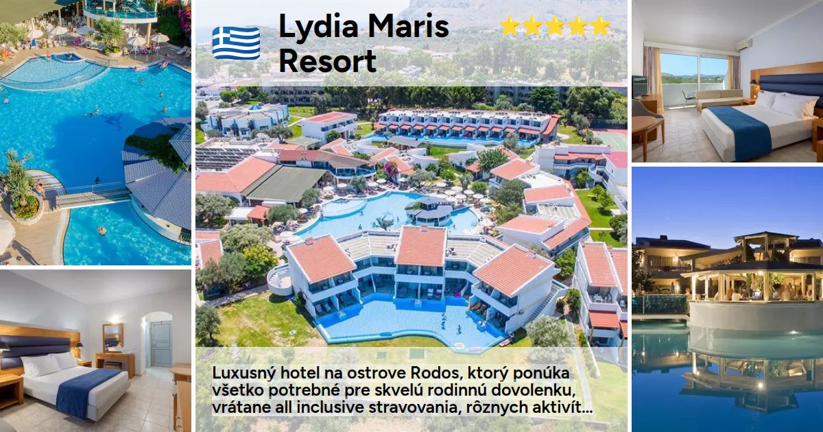 Lydia Maris Resort (5* Hotel) - Kolymbia - Rhodos - GR