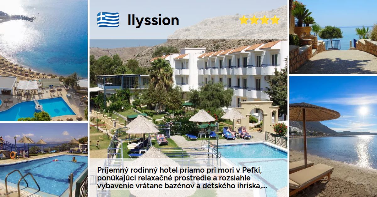 Ilyssion (4* Hotel) - Pefkos - Rhodos - GR