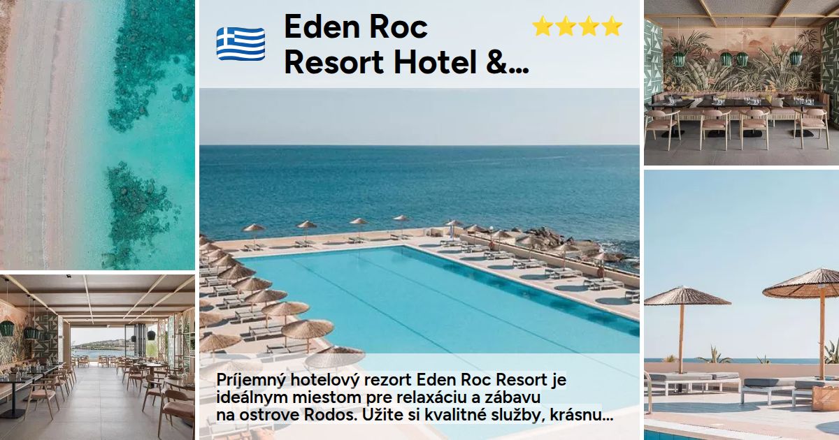 Eden Roc Resort Hotel & Bungalows (5*) - Reni Koskinou - Rhodos - GR
