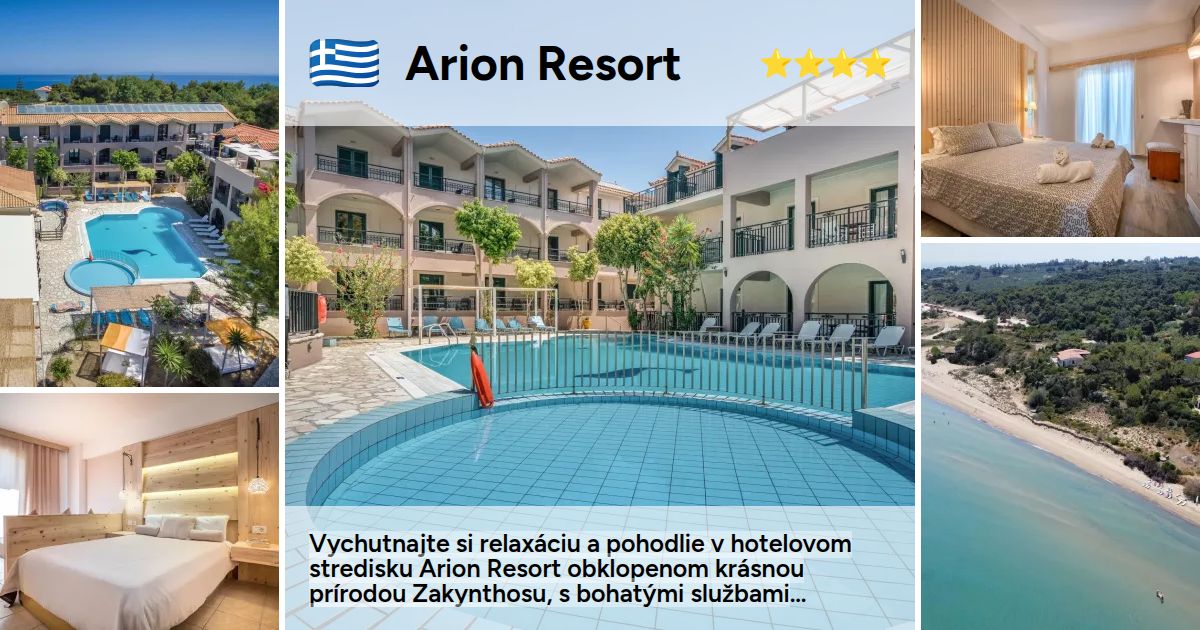 Arion Resort (4* Hotel) - Vassilikos - Zakynthos - CK Kartago Tours