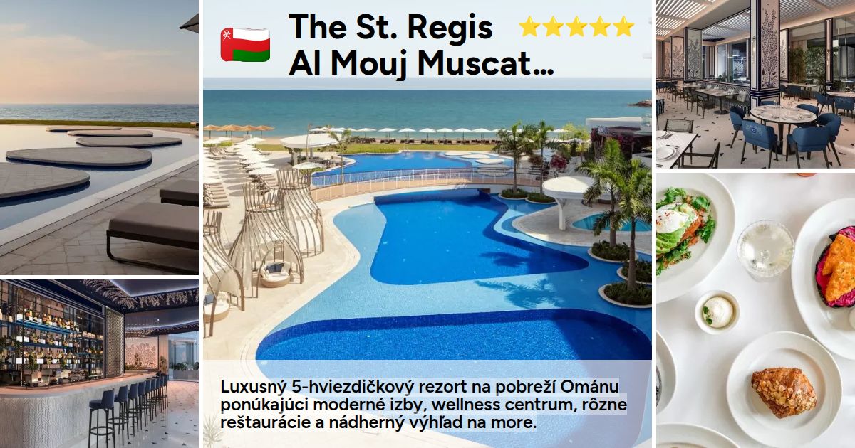 The St. Regis Al Mouj Muscat Resort (5* Hotel) - Muscat - Omán - OM