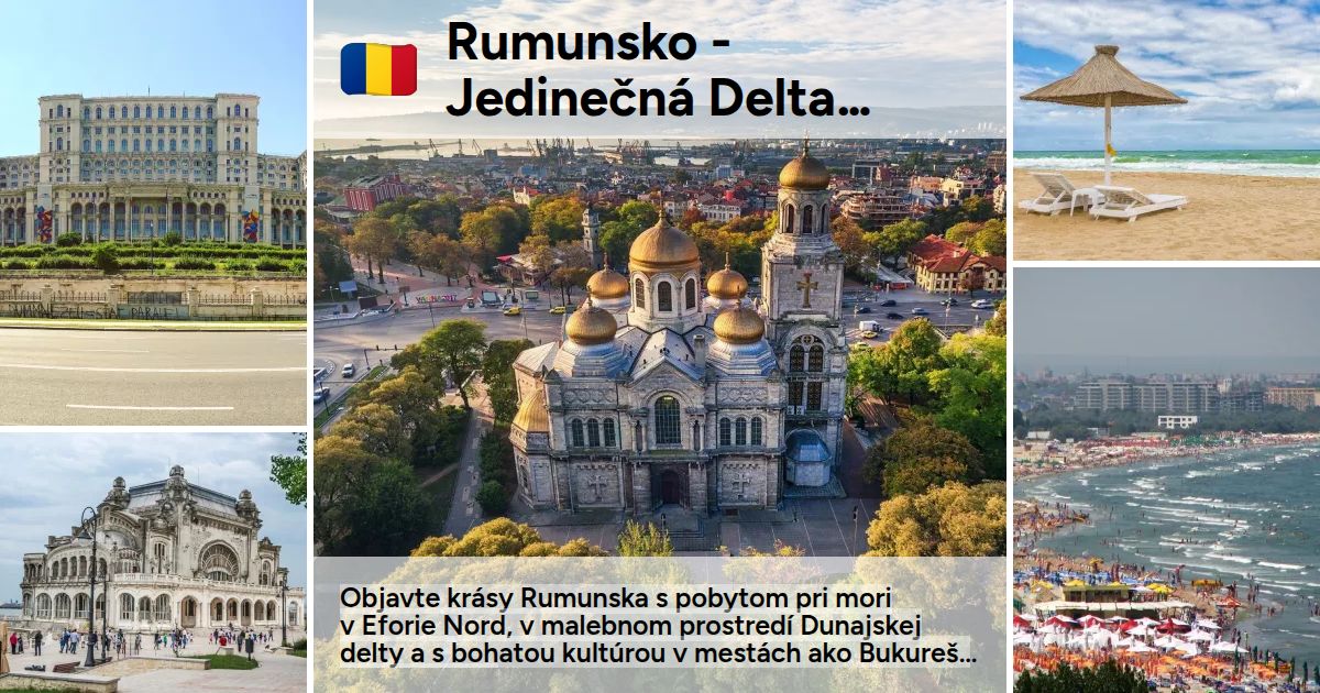 Rumunsko - Jedinečná Delta Dunaja s pobytom pri mori - Transylvánia ...