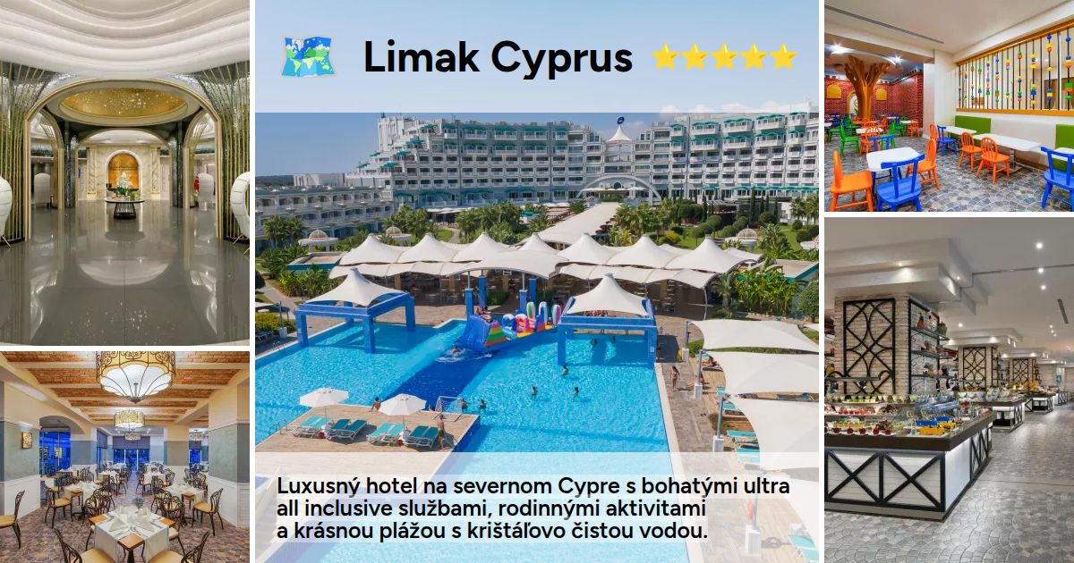 Limak Cyprus - G (5* Hotel) - Bafra - Severný Cyprus - CK Satur