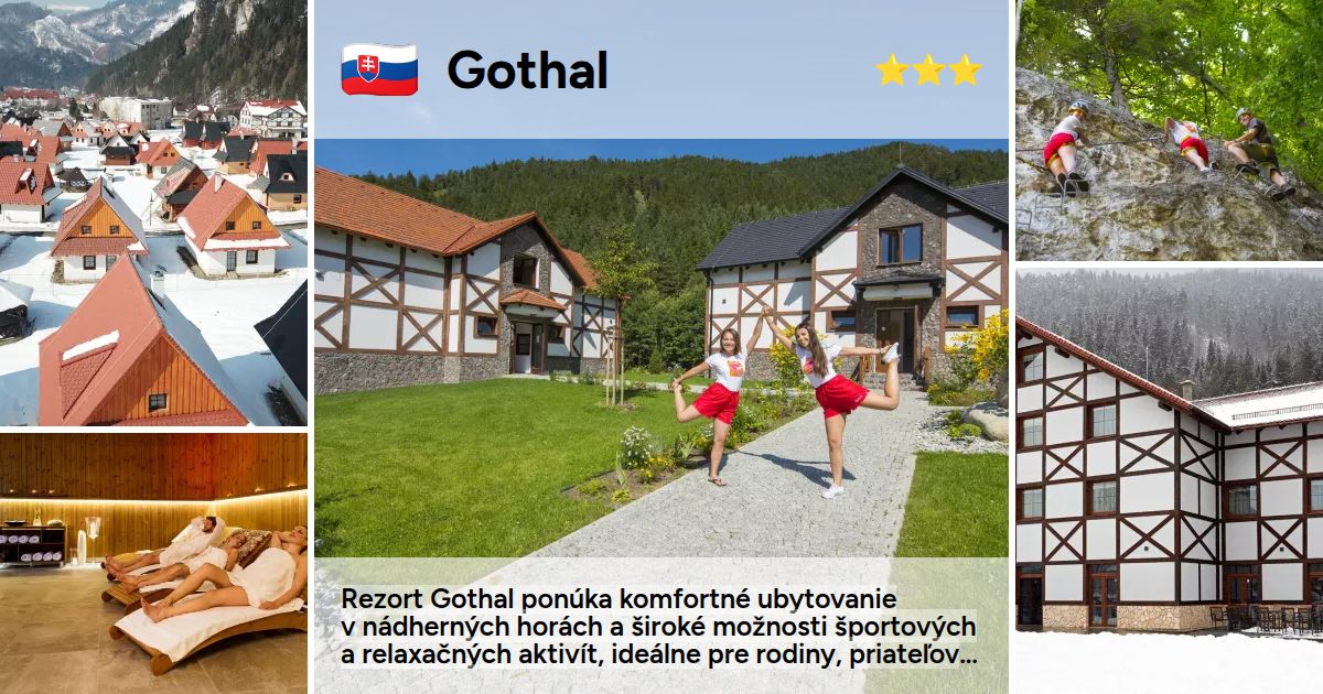 Gothal (3* Hotel) - Liptovská Osada - Liptov - SK