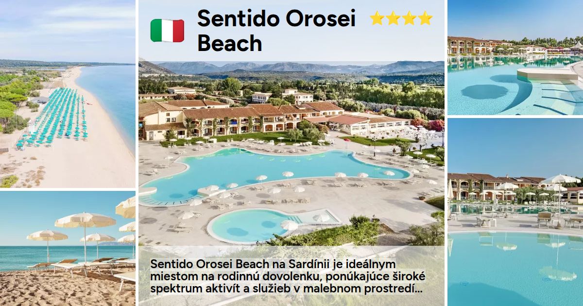 Sentido Orosei Beach (4* Hotel) - Orosei - Sardínia - IT