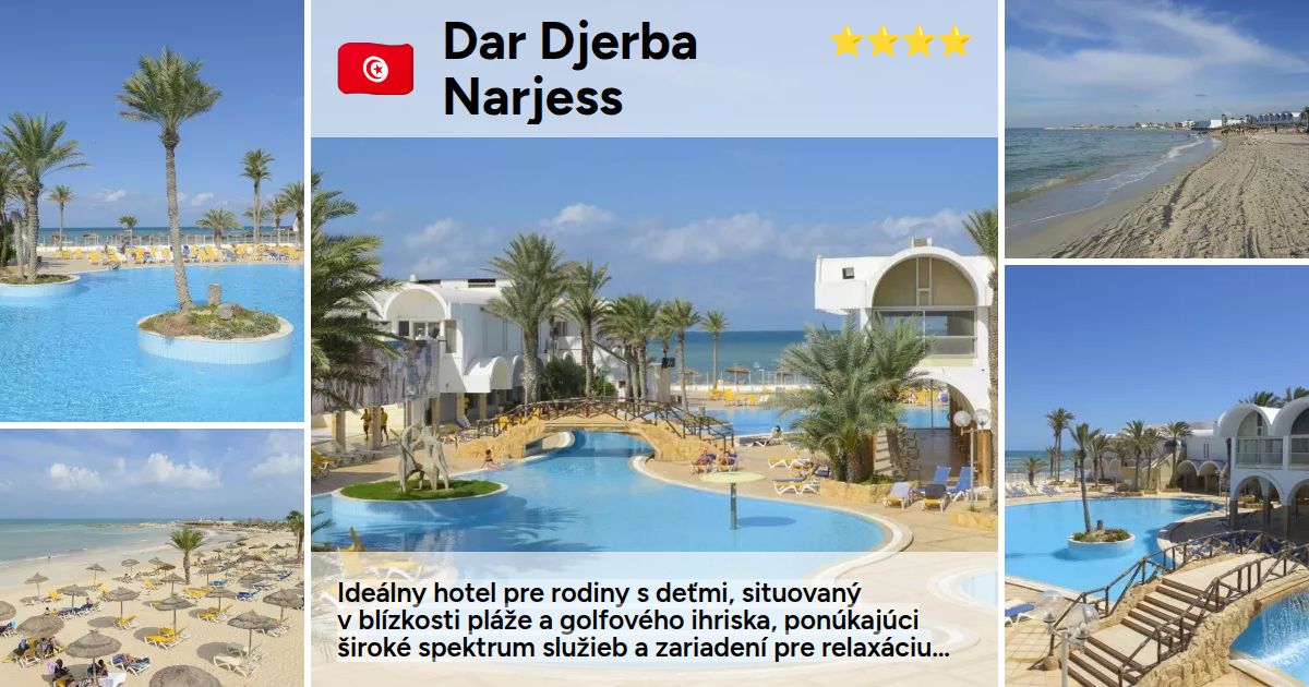 Dar Djerba Narjess (4* Hotel) - Midoun - Djerba - TN