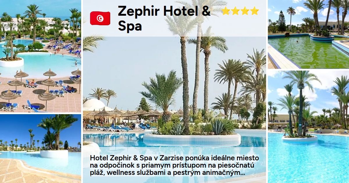 Zephir Hotel & Spa (4*) - Zarzis - Djerba - TN