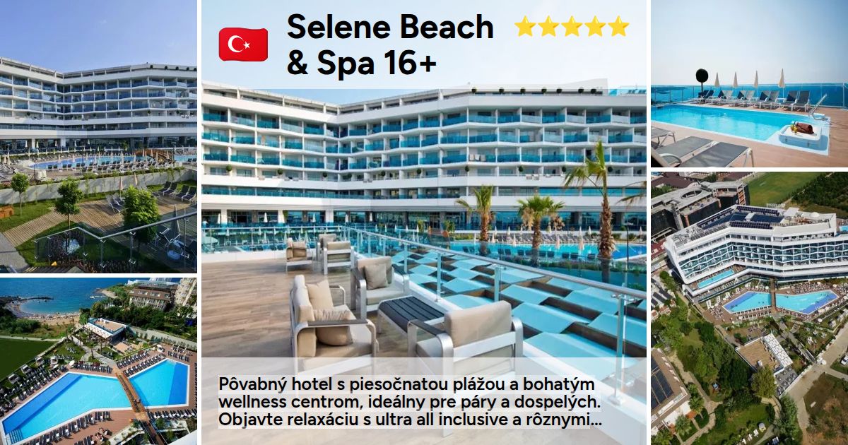 Selene Beach & Spa 16+ (5* Hotel) - Avsallar - Alanya - CK Sun & Fun ...