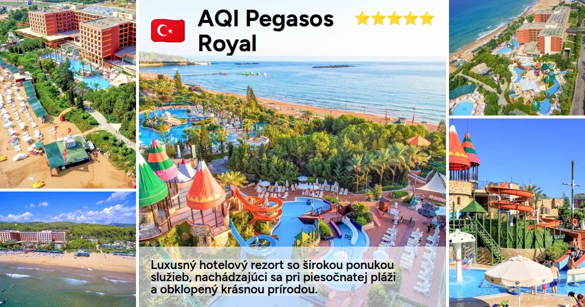 AQI Pegasos Royal (5* Hotel) - Incekum - Alanya - TR