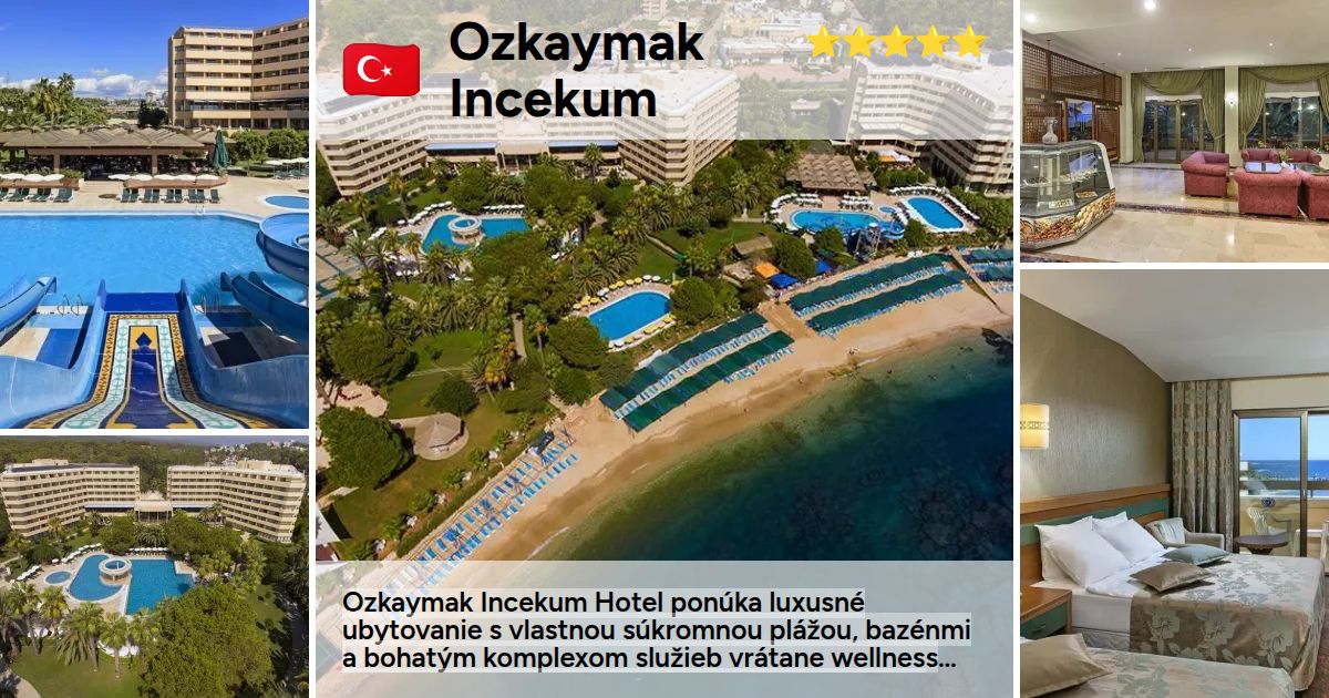 Ozkaymak Incekum (5* Hotel) - Incekum - Alanya - CK Solvex